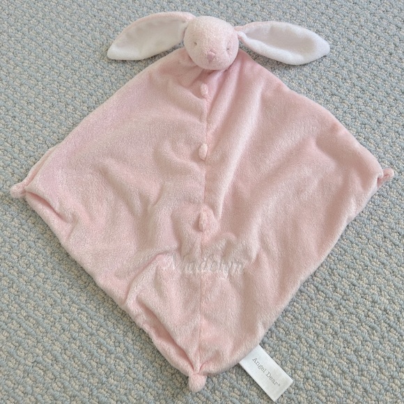 Angel Dear | Toys | Madelyn Angel Dear Pink Bunny Lovey | Poshmark
